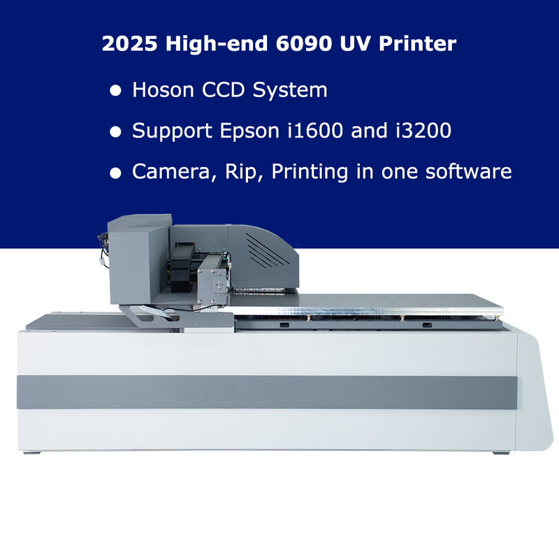 Refinecolor 6090Ultra High-End A1 Size Epson I1600/ I3200 Printhead UV Flatbed Printer With ...